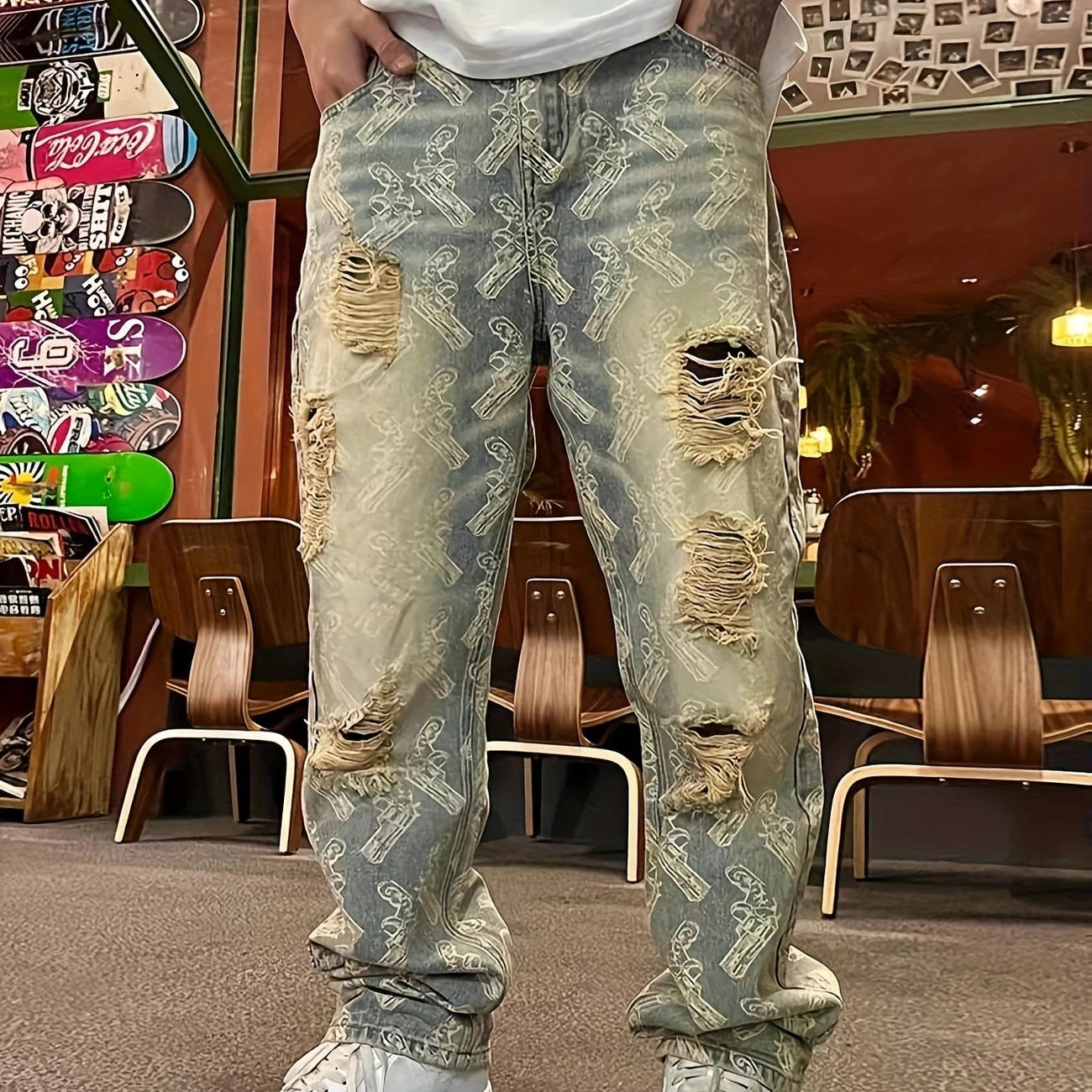 Vintage Distressed Jeans – Fabio Morati